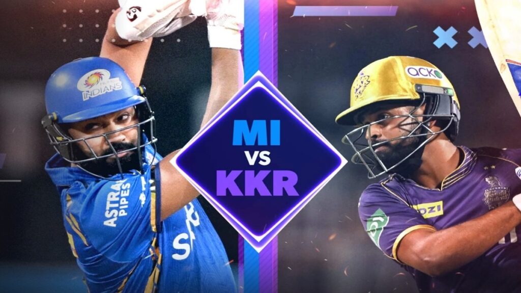 MI vs KKR Live: Jio Cinema, Hotstar Live Streaming Free, Score & IPL ...